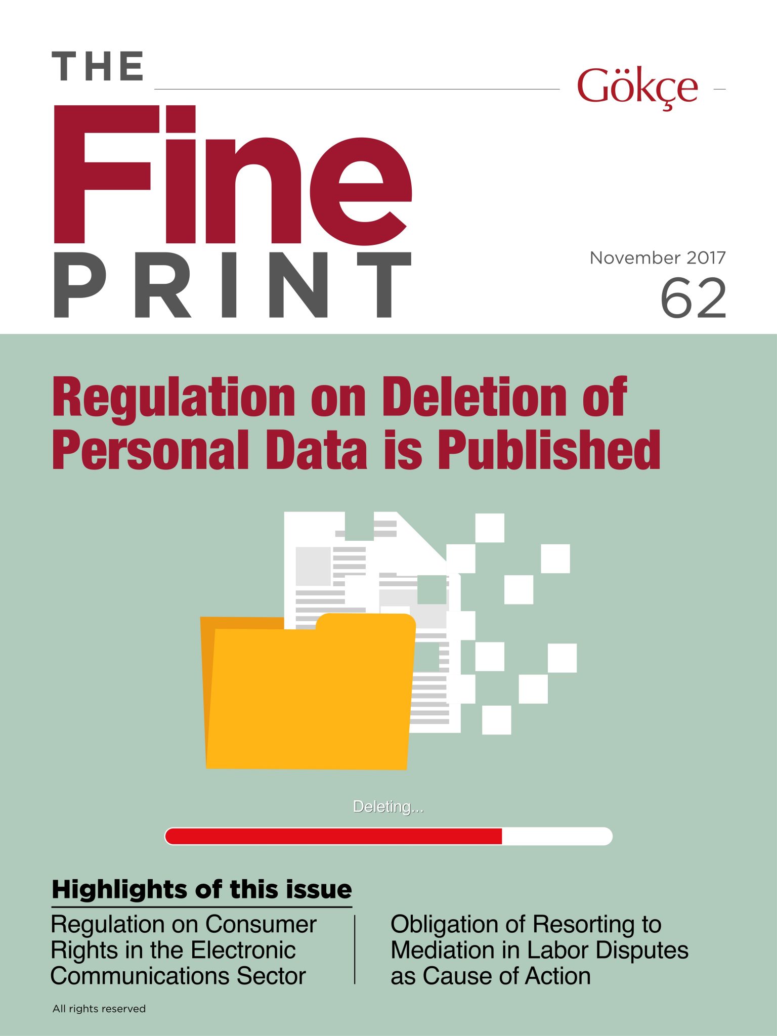 The Fine Print November 2017 | Gokce Attorney Partnership